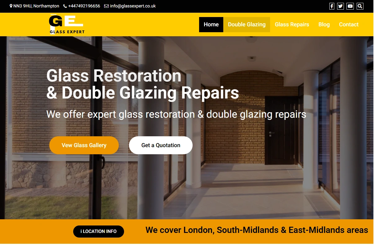 Glass Restoration & Double Glazing Repairs